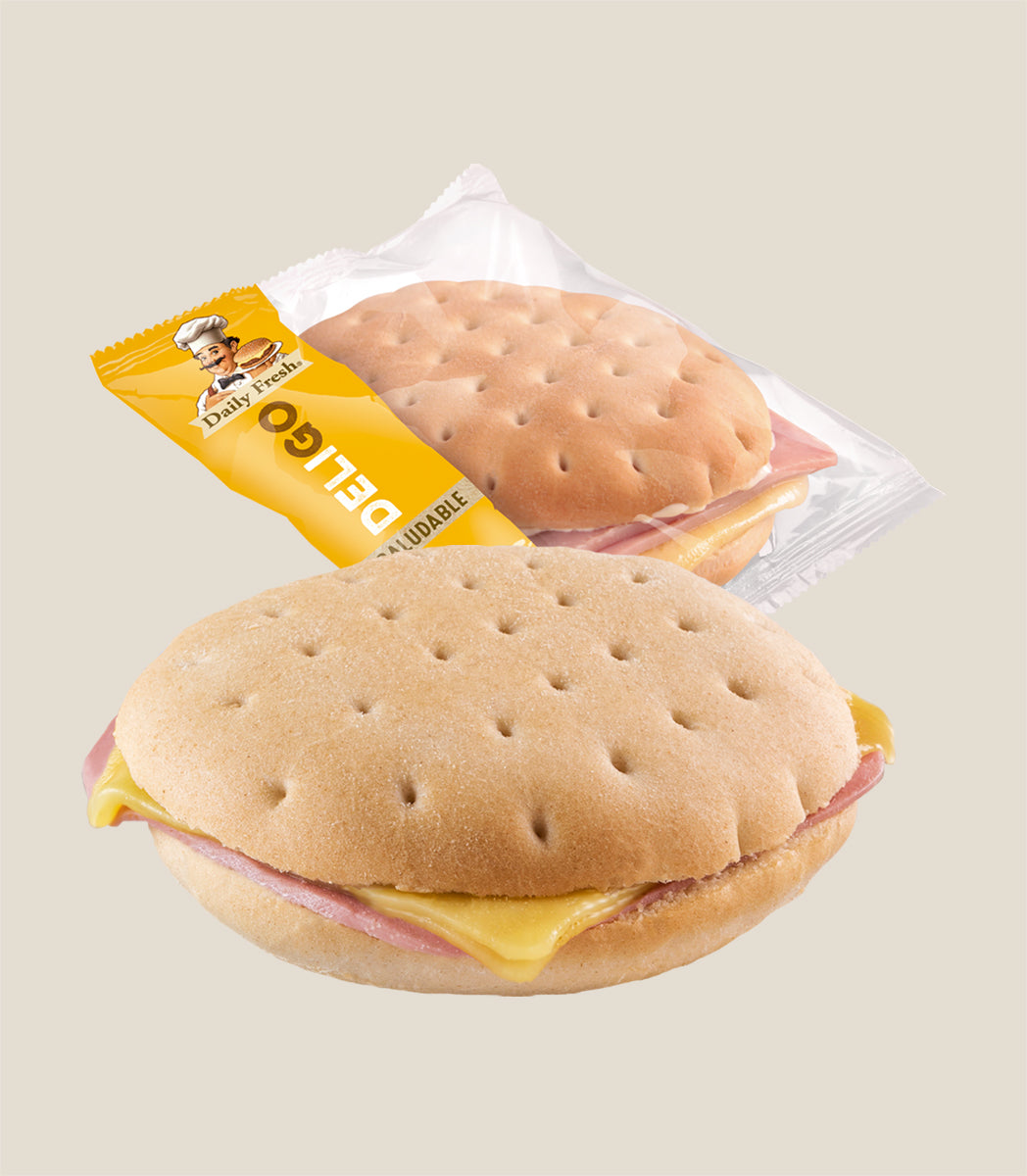 Hallulla Jamón Queso – Daily Fresh